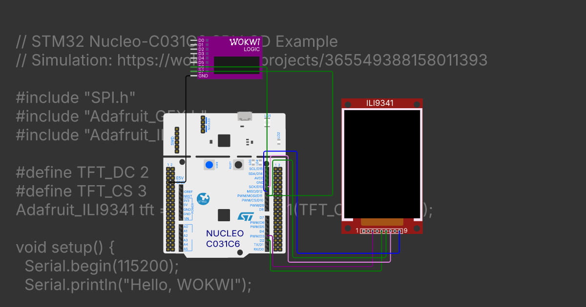 STM32 on Wokwi - Online ESP32, STM32, Arduino Simulator